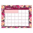 July 2019 - June 2020 Floral Bouquet Mini Desk Pad Calendar - Walmart.com