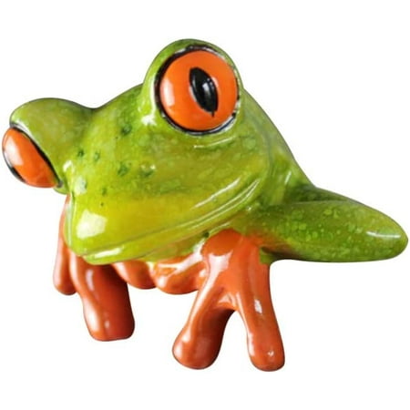 Frogs Toy Mini Vinyl Frogs Toys Resin Rubber Toad Creative 3D Craft ...