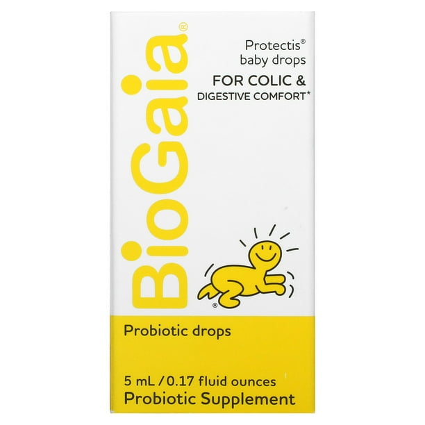 BioGaia Protectis Baby Probiotic Drops | Reduces Colic, Gas & Spit-ups ...