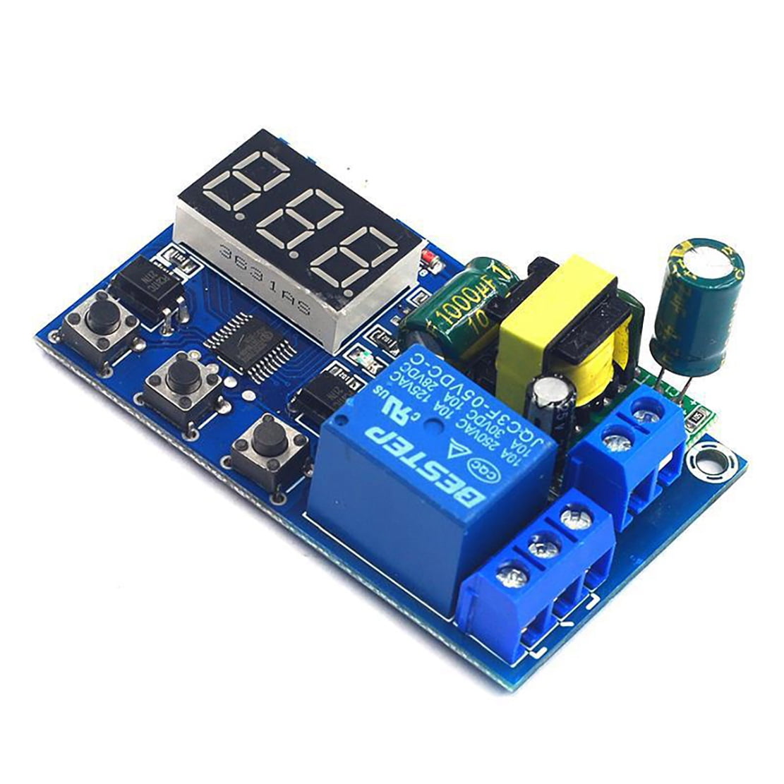 Buy Relay Timing Module 220V Trigger Delay Cycle Timing On-Off Switch Online at Lowest Price in ...