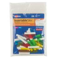 Avery Printable Tab Inserts for Hanging File Folders, 3-1/2" (11137 ...