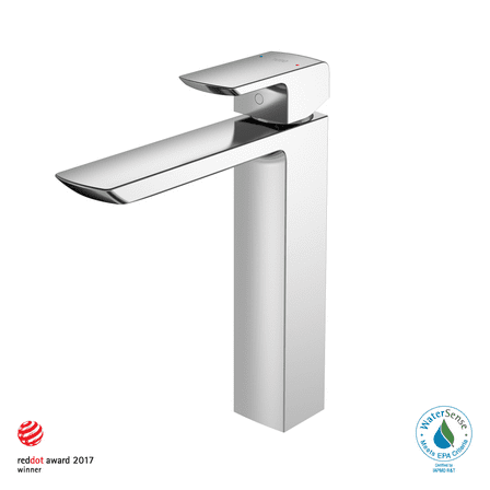 TOTO® GF 1.2 GPM Single Handle Semi-Vessel Bathroom Sink Faucet with ...