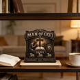 Man Of God, Man Of God Husband Daddy Protector Hero Wooden Edition ...