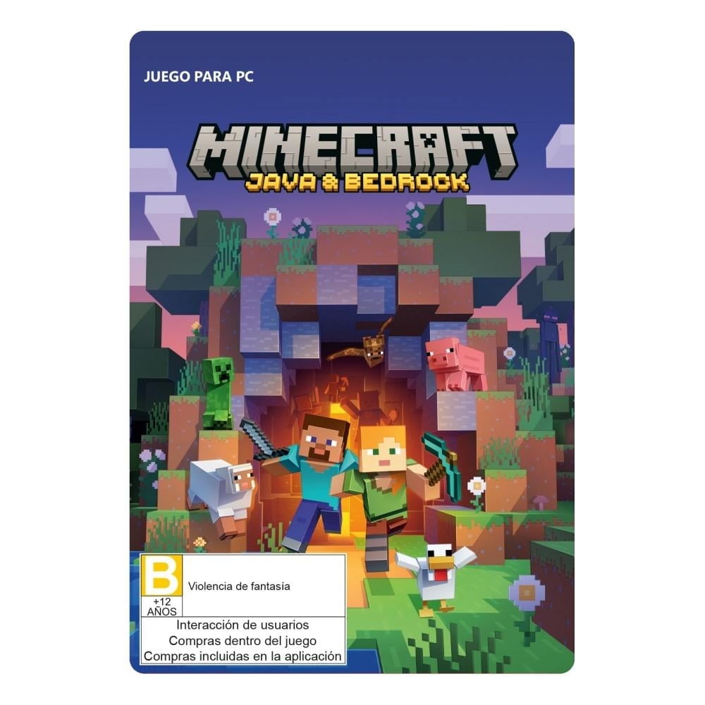 Minecraft Java & Bedrock Edition Xbox Digital | Walmart en línea