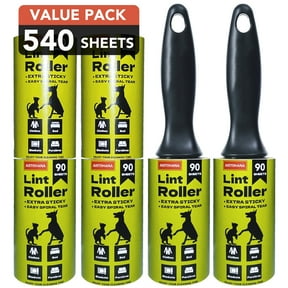 Sticky Master Washable & Reusable Lint Roller - 2 Piece Set - Walmart.com