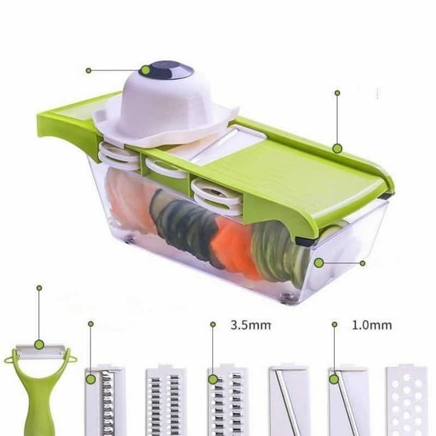 Slicer for Kitchen Adjustable Stainless Steel Food Slicer Vegetable ...