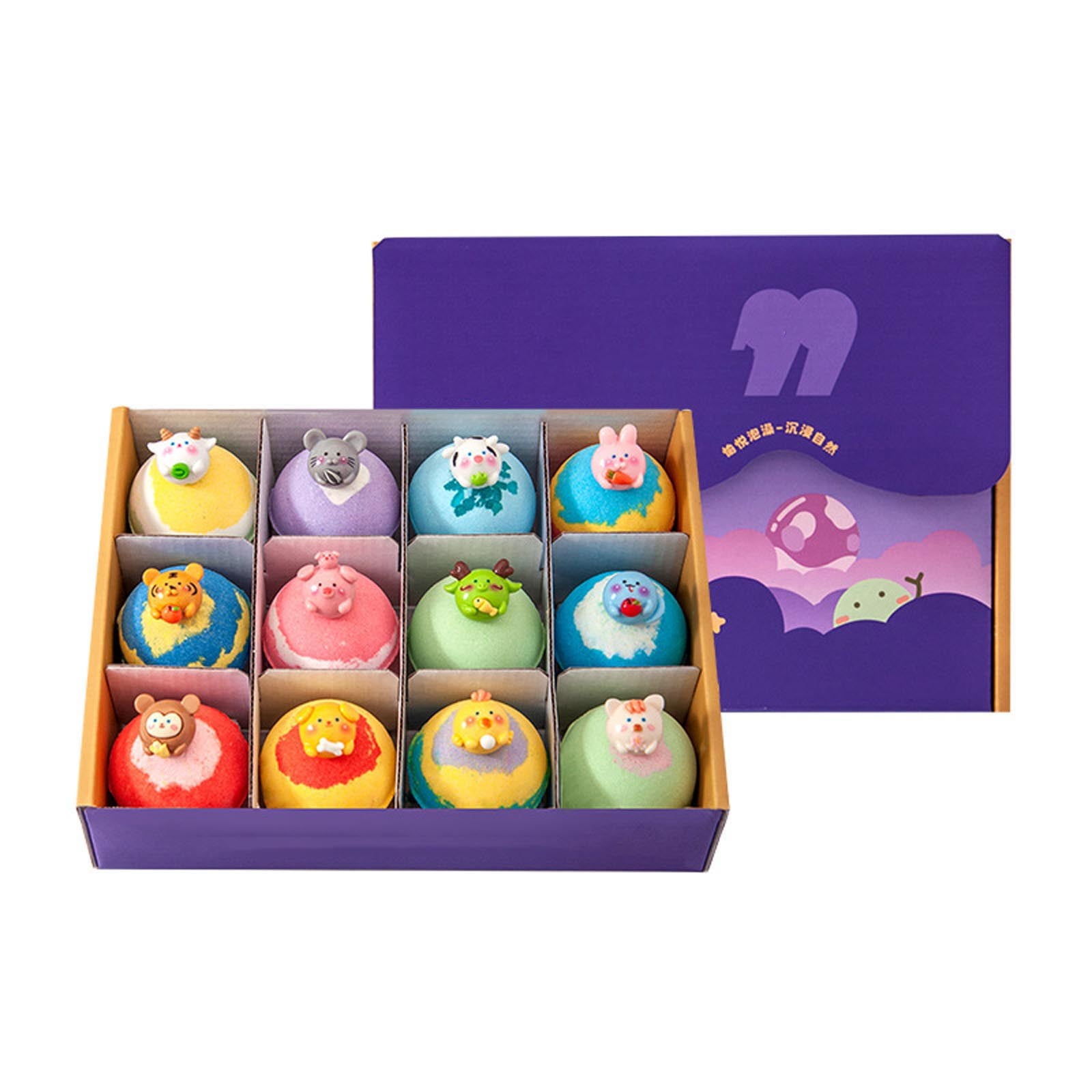 Click here for Agiferg 12 Pack Bath Bombs With Toys Inside Bath B... prices