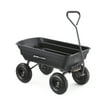 Gorilla Carts 8 Cu Ft Steel Dump Cart with Quick-Release, 1200 lb Capacity, Yellow - Walmart.com
