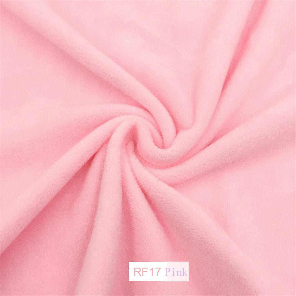New Available in Multiple Colors 45*50cm Solid Color Style Minky ...