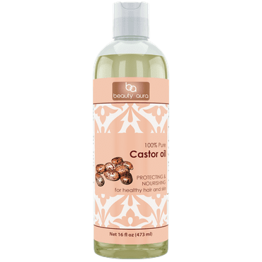 Now, 100% Pure Castor Oil for Skincare, 16 oz - Walmart.com