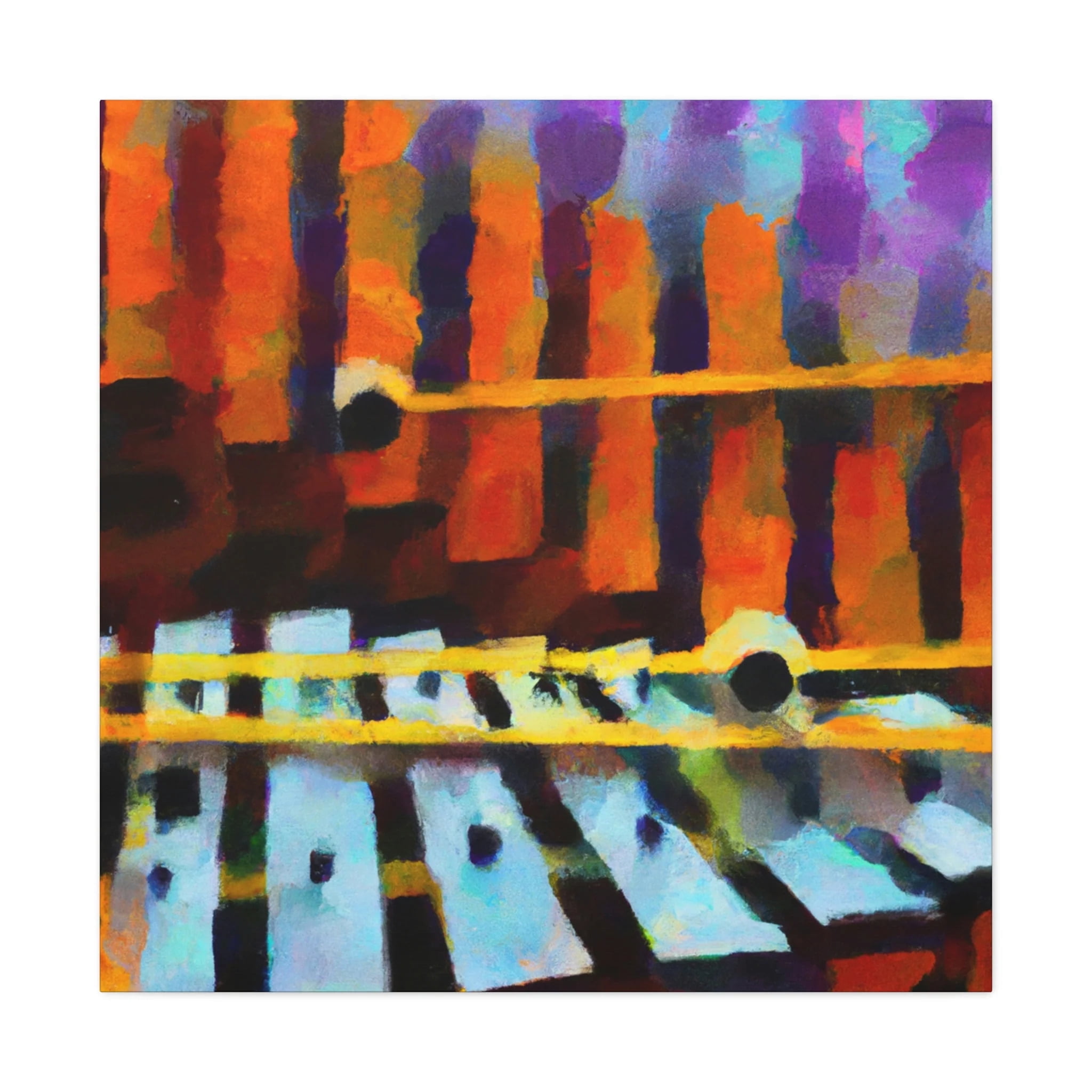 Xylophone Reflectionscape - Canvas - Walmart.com