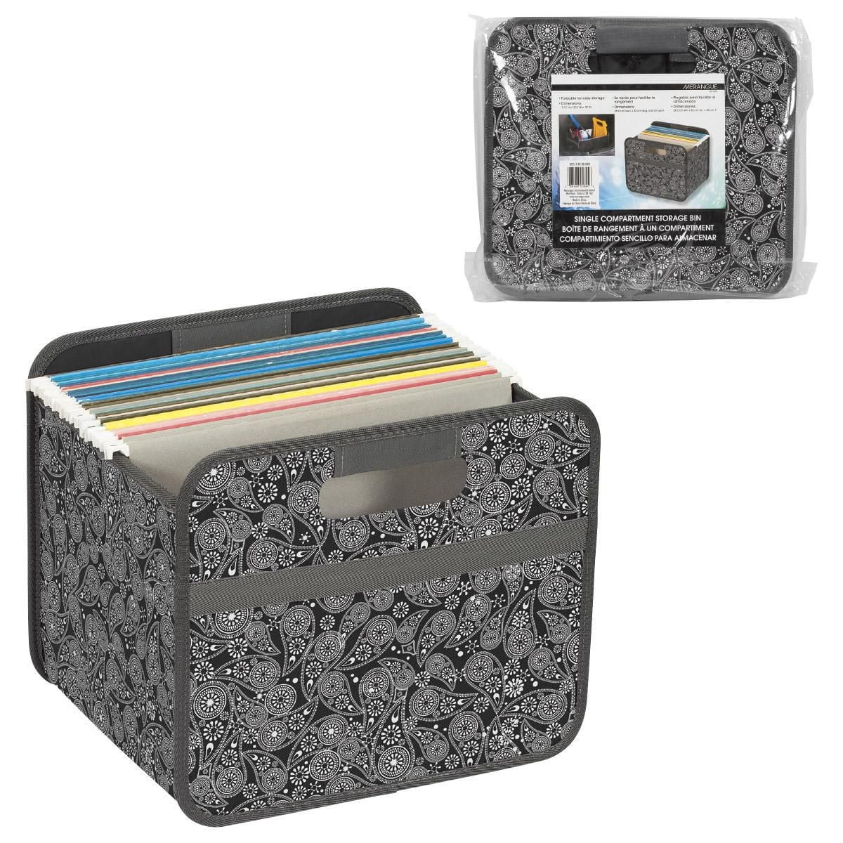 Click here for Merangue Collapsible 1 Compartment Storage Bin  B/... prices