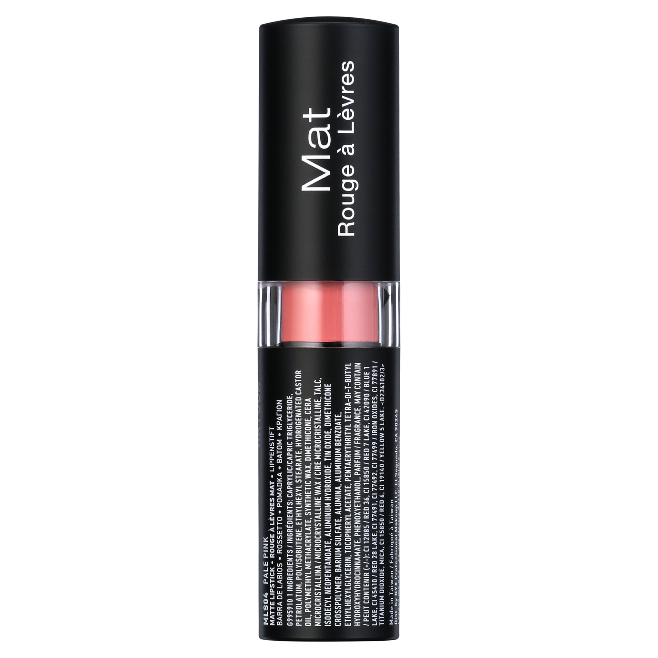 Nyx Matte Lipstick Pale Pink