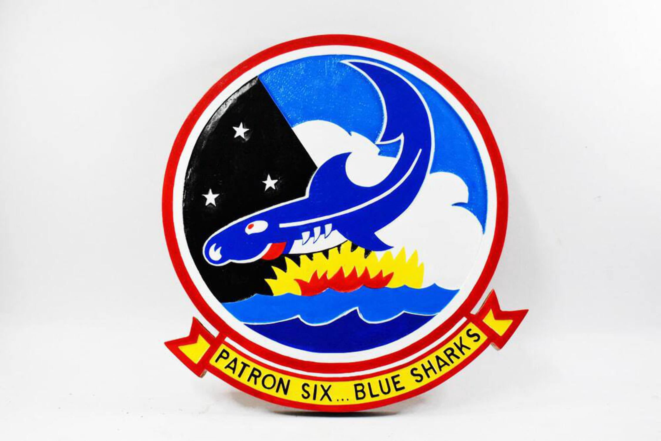 VP-6 Blue Sharks Plaque - Walmart.com
