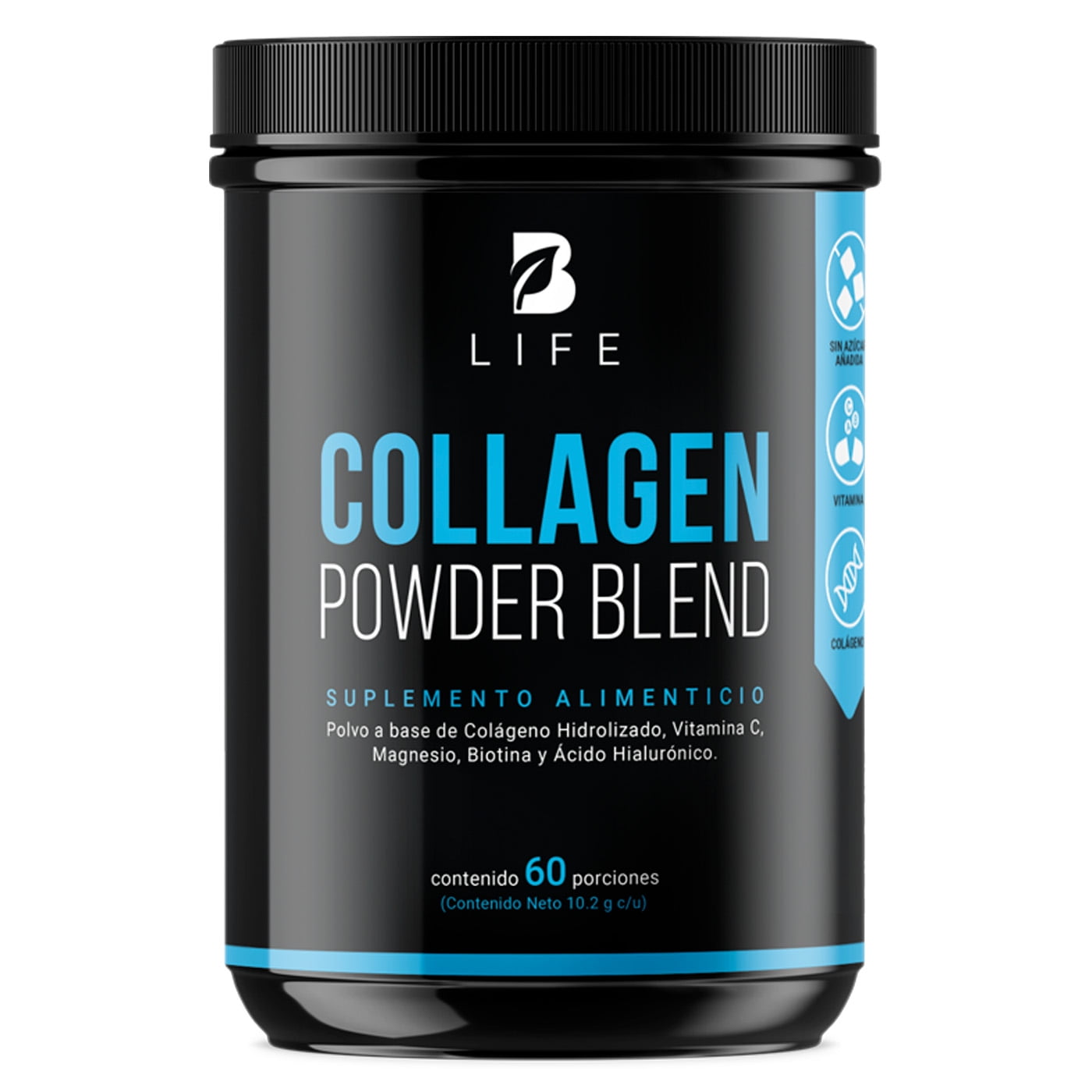 Colágeno Hidrolizado 60 Tomas Con Biotina B Life BLIFE POLVO | Walmart en línea