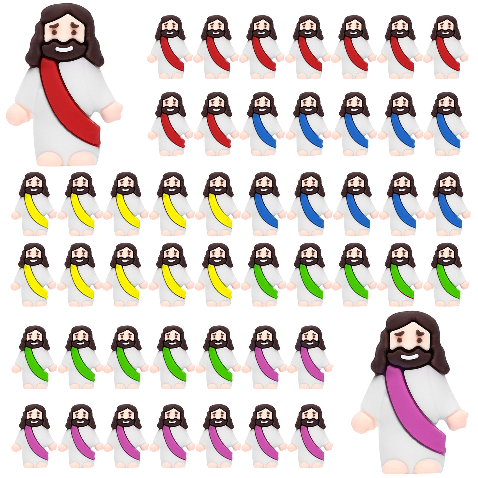 Click here for Oimzzr 50 Pieces Jesus Toy Religious Figurines Gif... prices