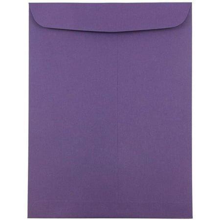 9 x 12 (9x12) Open End Dark Purple Envelopes -1000 per carton - Walmart.com