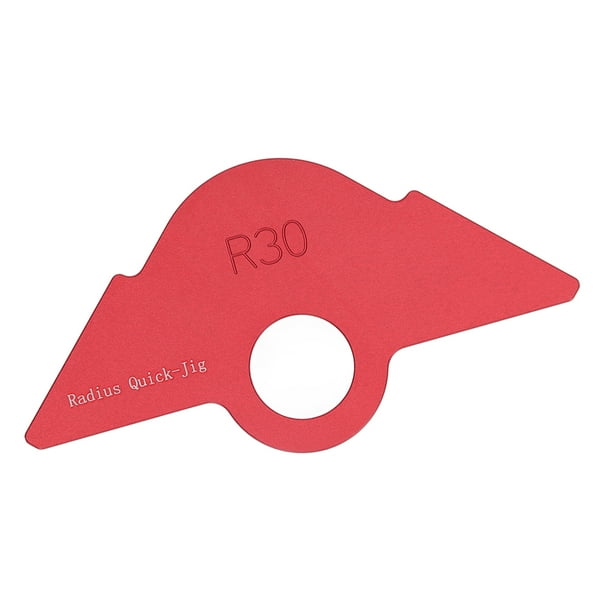 Rounded Corner Router Template, Simple To Use R30 Radius Jig Router ...