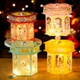 SUSUchens Chinese Style Lantern DIY Lantern Kit Handmade Colorful LED ...