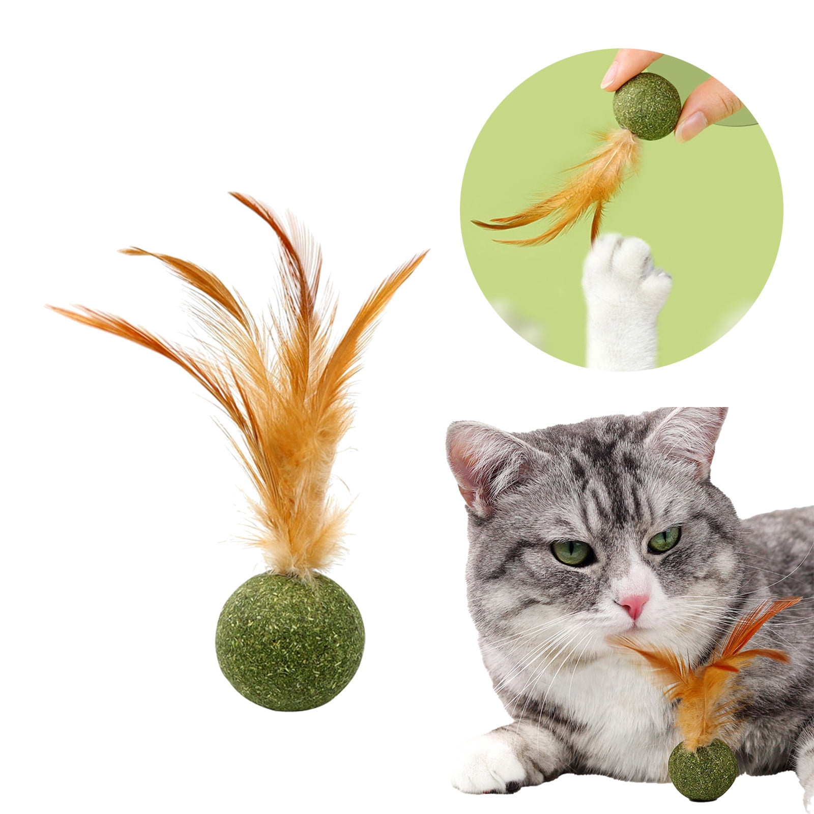 Click here for Wifklsiipg Cat Toys Feather Cat Toys For Cats Lick... prices