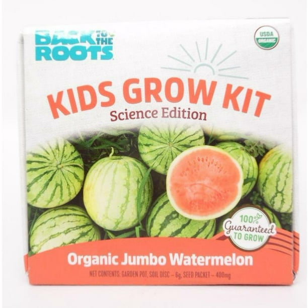 Back to the Roots Kids Grow Kit Science Edition Organic Jumbo ...
