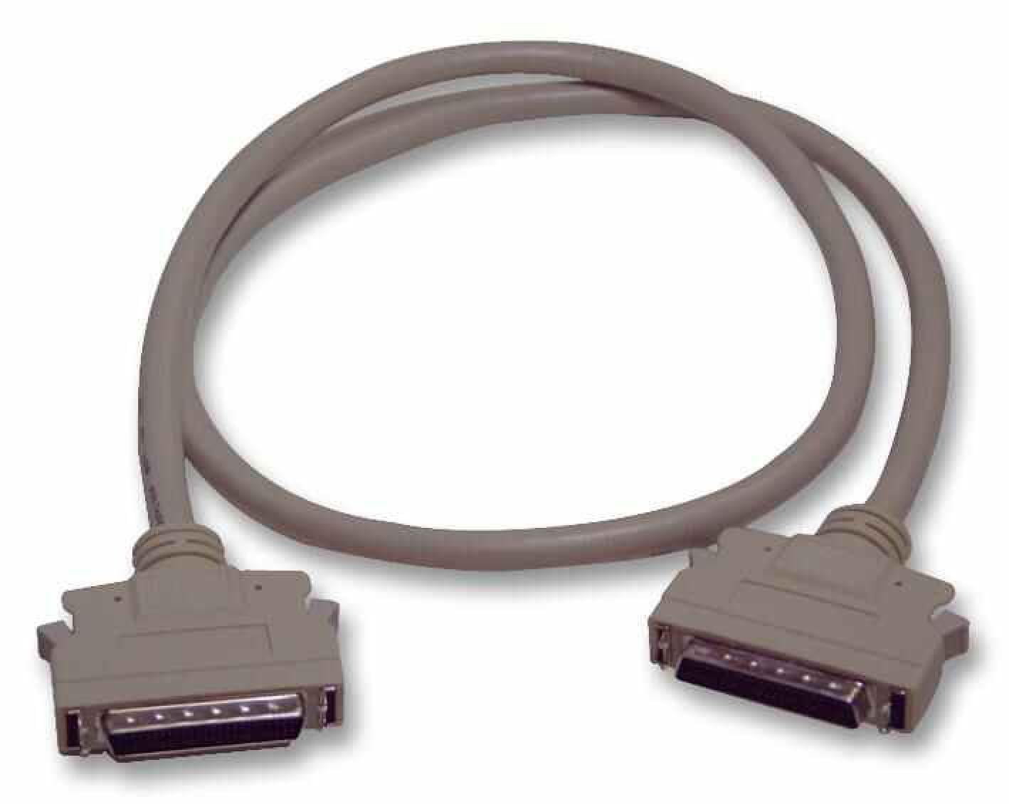 PRO SIGNAL - SCSI 2 Half Pitch 50 Pin D (DB50) Male to Male Lead, 1m ...