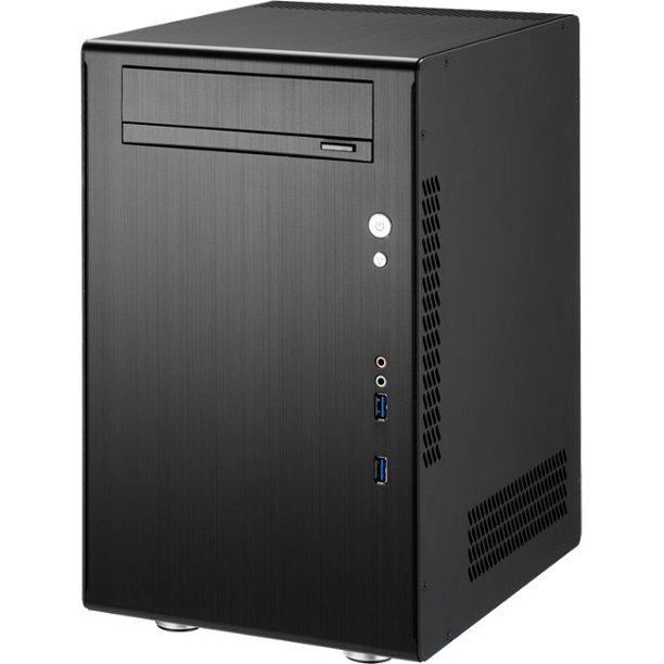 Lian Li Pc-q11 System Cabinet - Mini-tower - Black - Aluminum - 5 X Bay ...