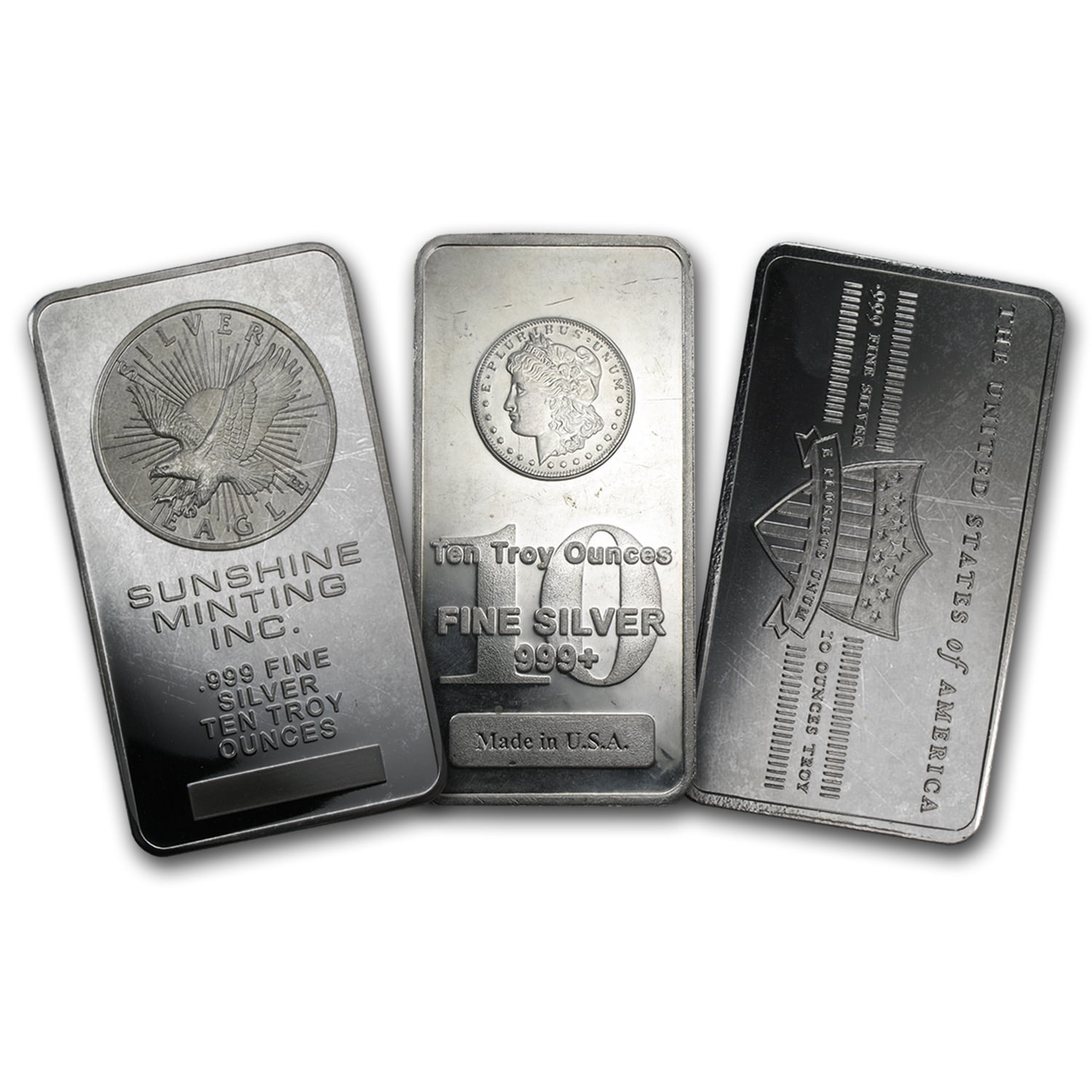 10 oz Silver Bar - Secondary Market - Walmart.com
