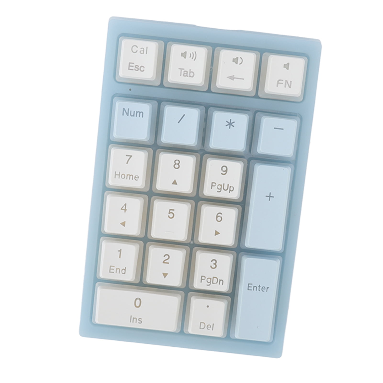 Numeric Keyboard,21 Key Numeric Keypad Mechanical Numpad Key Numeric ...