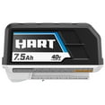 HART 40-Volt 7.5 Ah Lithium-Ion Battery for Cordless Power Tools with ...