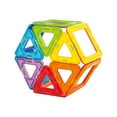 Magformers Basic Rainbow Set Multicolor Magnetic Tiles 14 Pieces ...