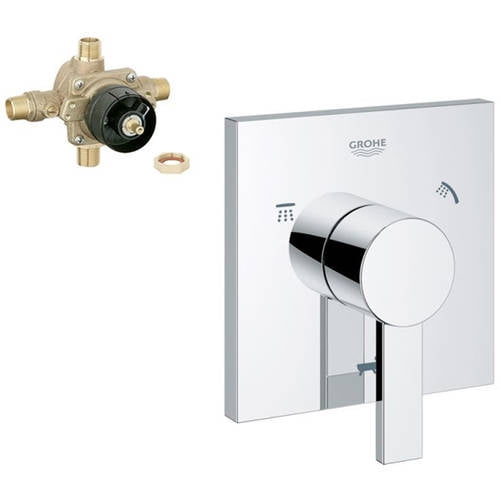 Grohe K19591-29035R-000 Allure Shower/Tub Faucet with Rough-in ...