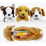 Adorable Plush Dog Pencil Case – Cute & Practical Storage for ...
