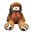 Big Plush Giant Stuffed Dog 5 foot Huge Stuffed Animal Puppy Plushie ...