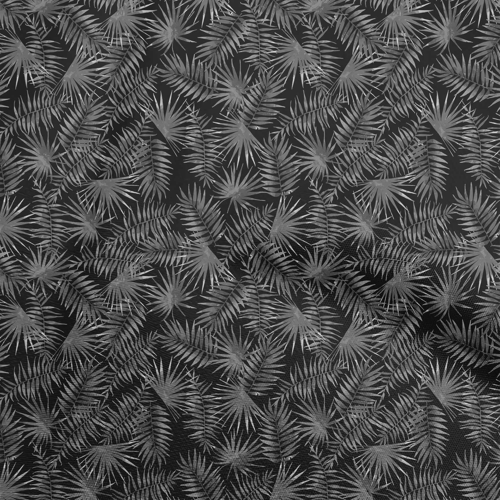 oneOone Cotton Poplin Gray Fabric Tropical Dress Material Fabric Print ...