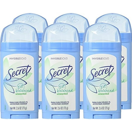 Secret Antiperspirant and Deodorant for Women, pH Balanced Invisible ...