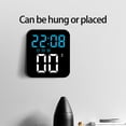 ABS Digital Clock 3 Brightness Adjustment Control Noiseless Movements 3 Alarms and Timer Home ...