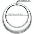 Hypoallergenic Nose Piercing Rings Collection: 316L Surgical Steel Hoop ...