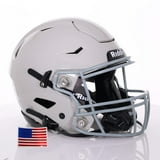 Riddell SpeedFlex ADULT Helmet - Light Gray SF-2BD Facemask (Purple ...