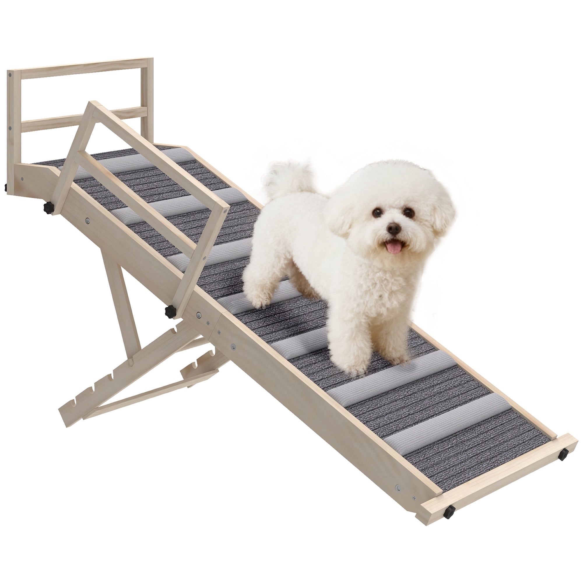 Click here for Pawhut Dog Ramp  Folding Pet Ramp  4 Adjustable He... prices