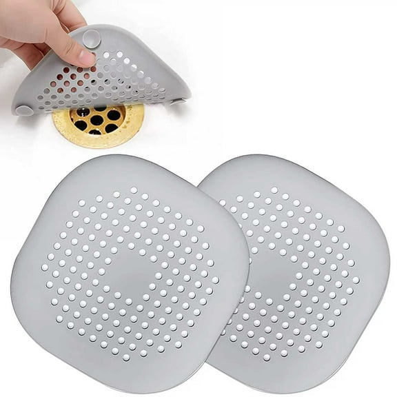 2Pack Shower Hair Catcher Wall - Hair Catcher Shower Drain,Hair Trap ...