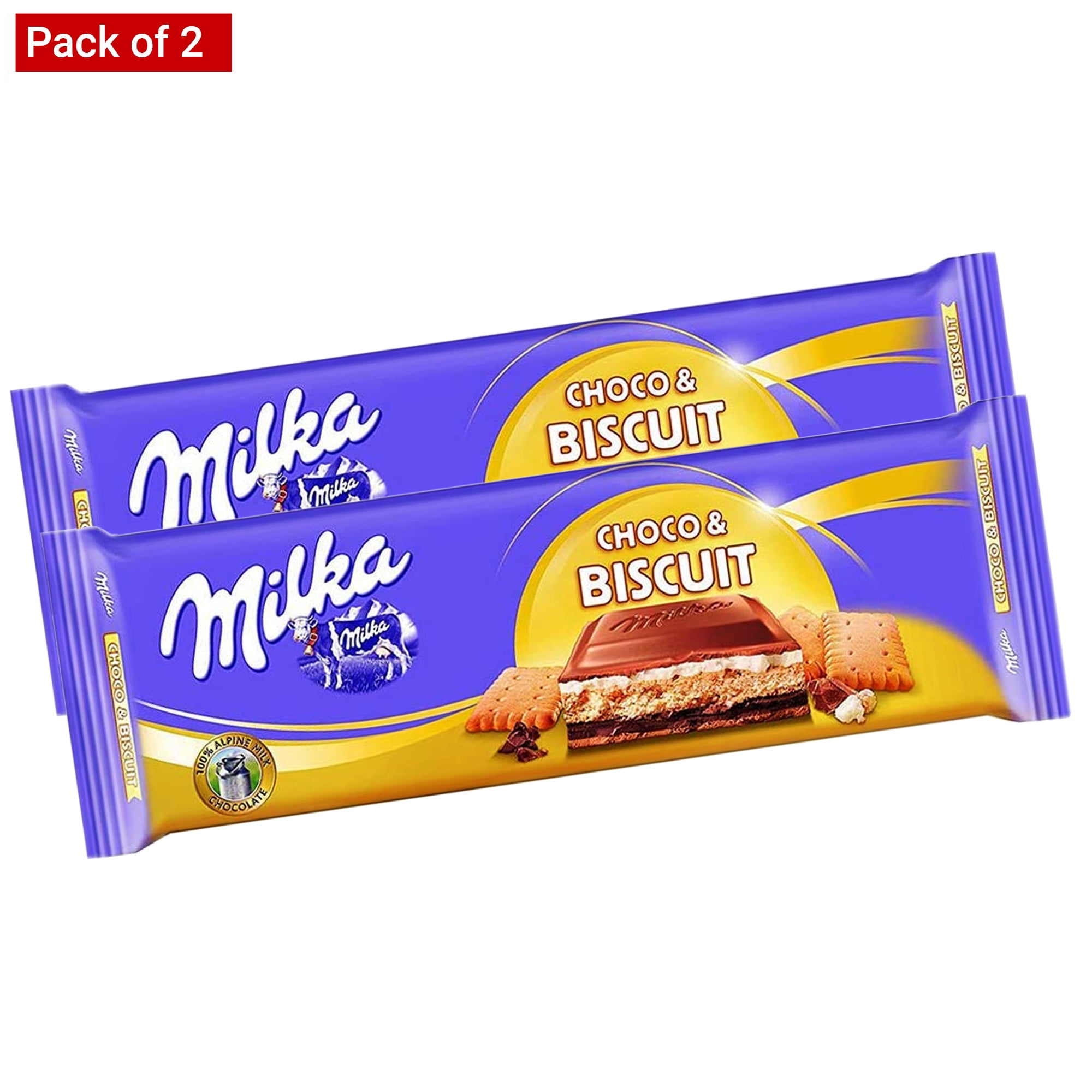 Milka Chocolate Choco & Biscuit 300g (Pack of 3) | Walmart Canada