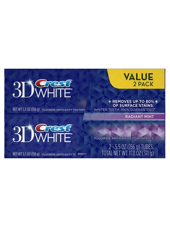 Crest 3D White Toothpaste in Crest Toothpaste - Walmart.com