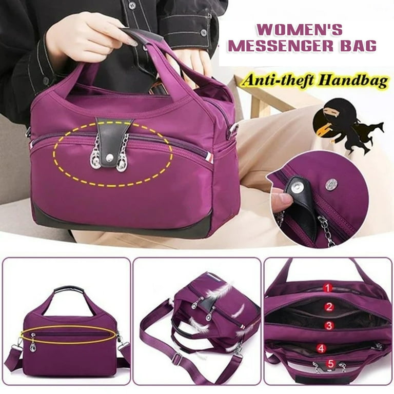 Multi Compartment Handbags