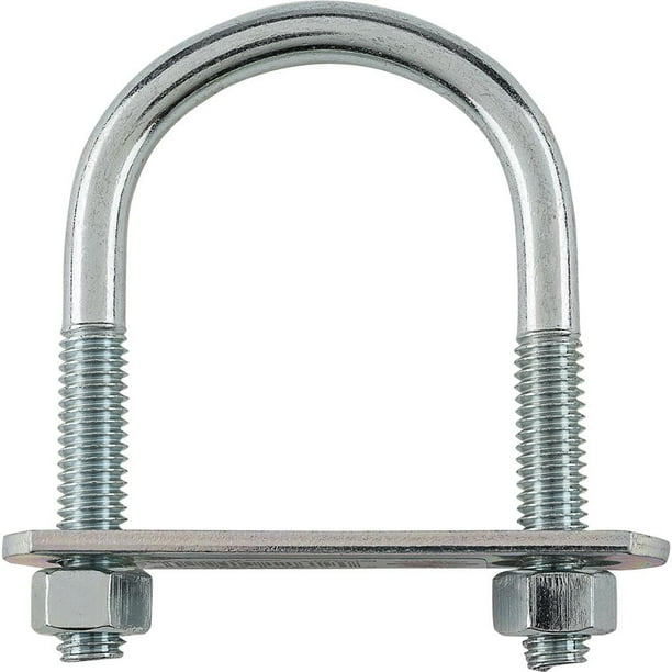 National Hardware - 2190BC 632 3/8" X 2" X 3-1/2" U Bolt - Zinc Plated ...