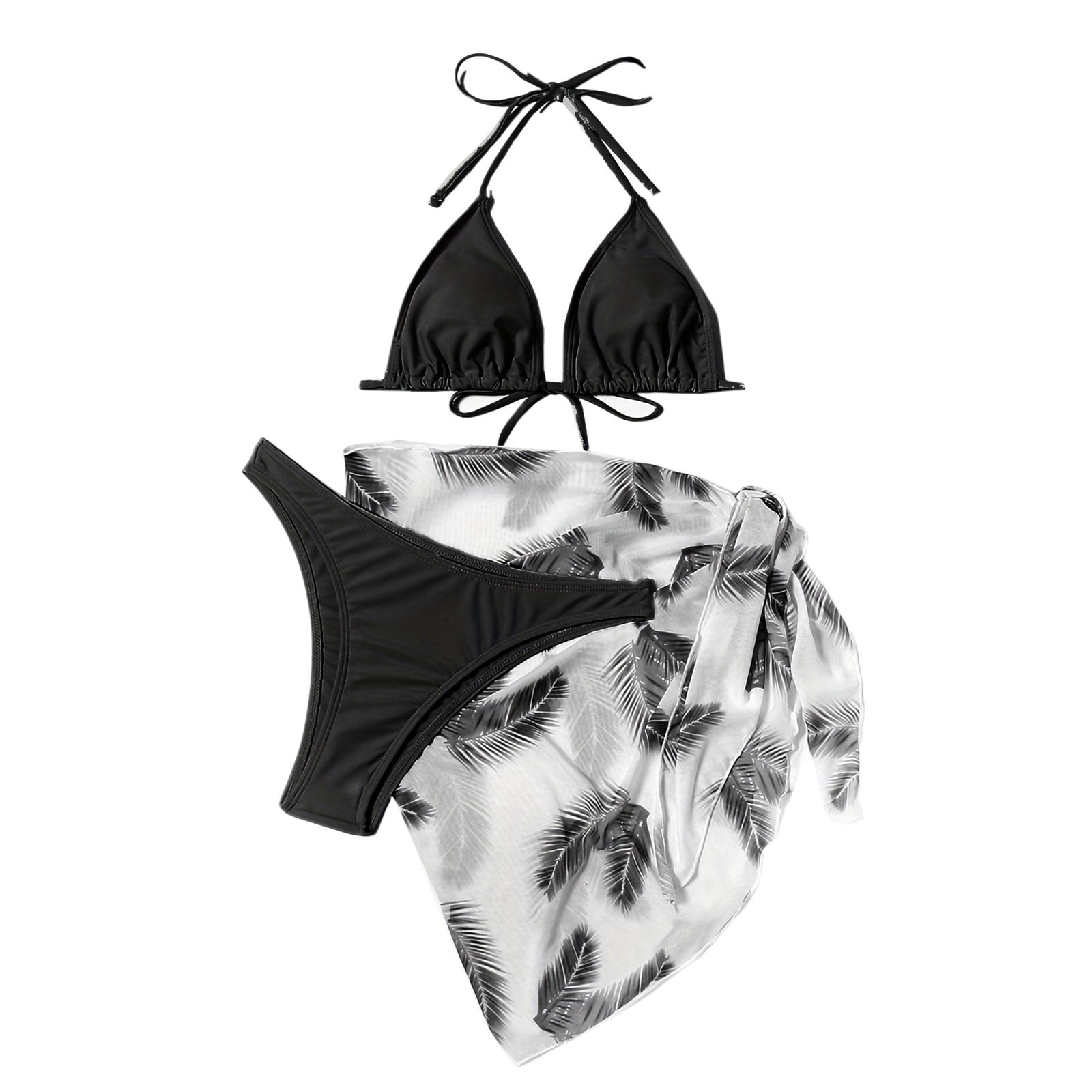 Click here for Riforla Swimsuit For Women Womens 3 Piece Textured... prices