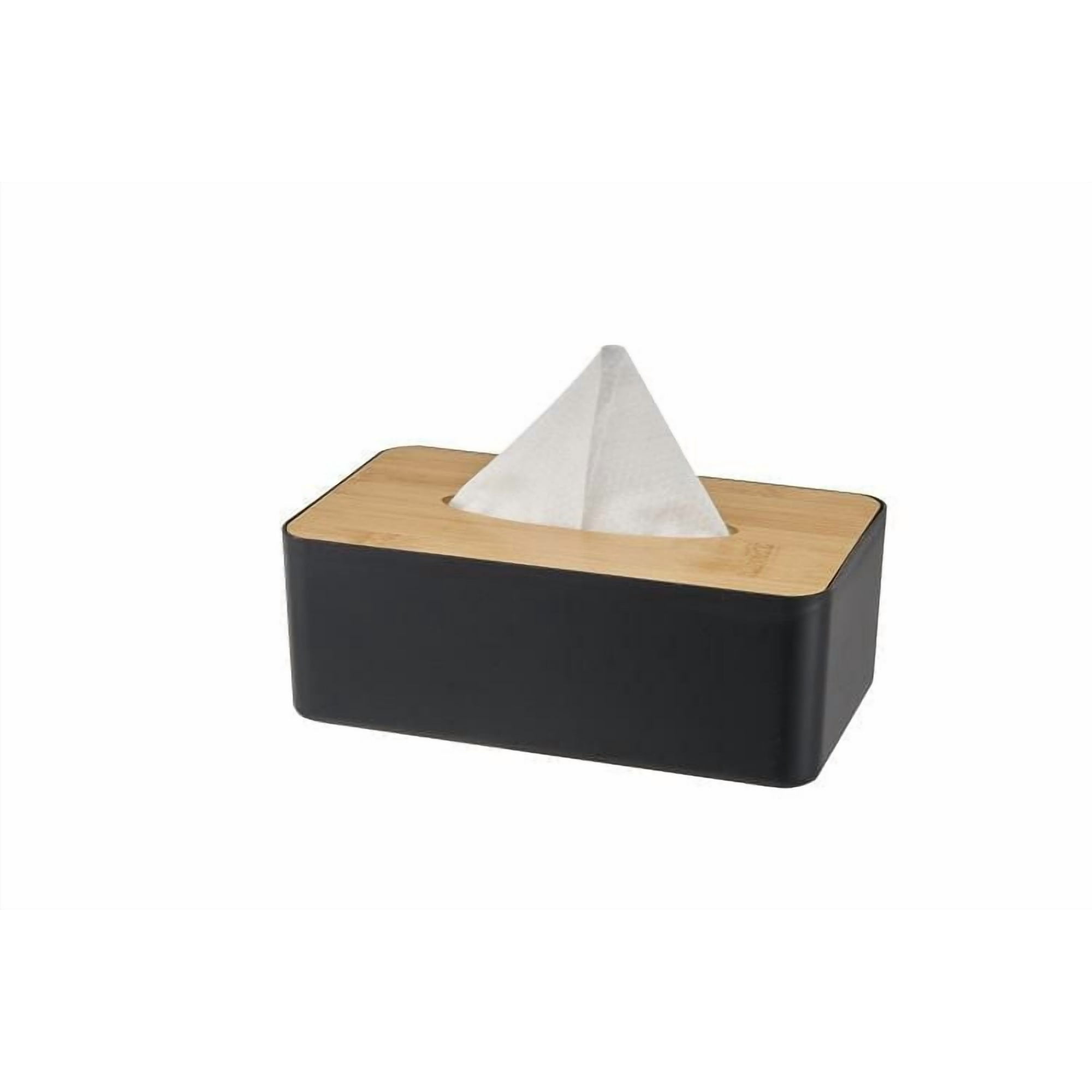 Click here for Mainstays Bamboo Tissue Box Black Pp+Bamboo Cover... prices