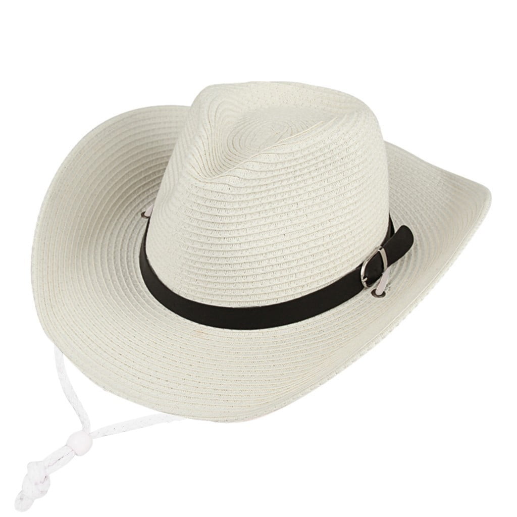 Click here for Unbranded Beach Hat Women Mens Western Sun Hat Lad... prices