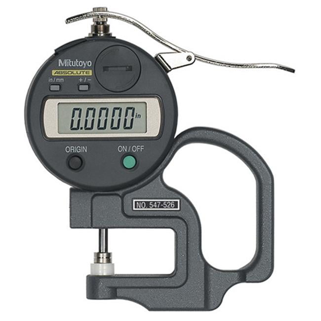 Mitutoyo 547-526S 0.470 in. Digimatic Thickness Gage - Walmart.com