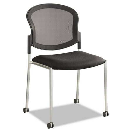 Safco Diaz Guest Reception Waiting Room Chair, Mesh Back/Fabric Seat ...